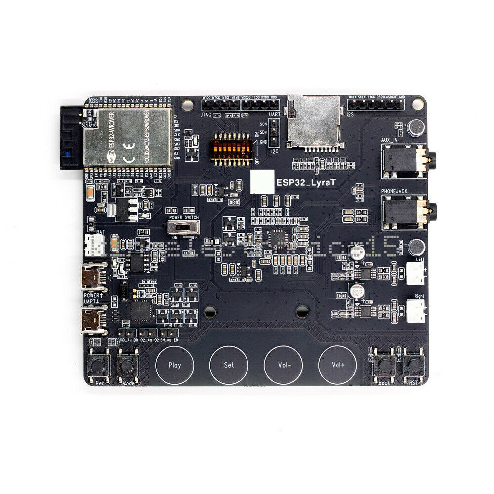 Esp32 Lyrat For Audio Ic Development Tools Buttons Tft Display And Cam