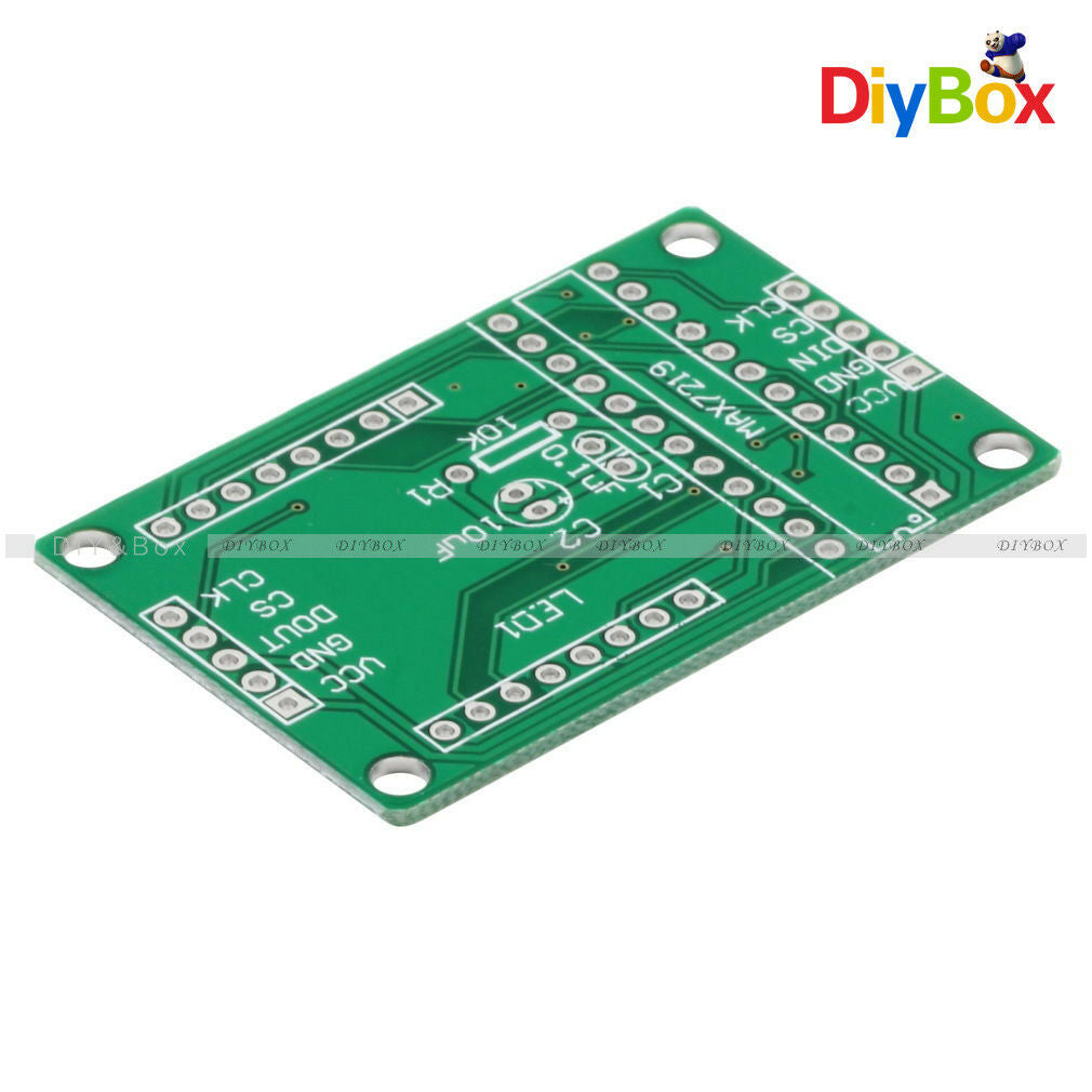 For Arduino Mcu Control Display Module Max7219 Red Dot Matrix Module D
