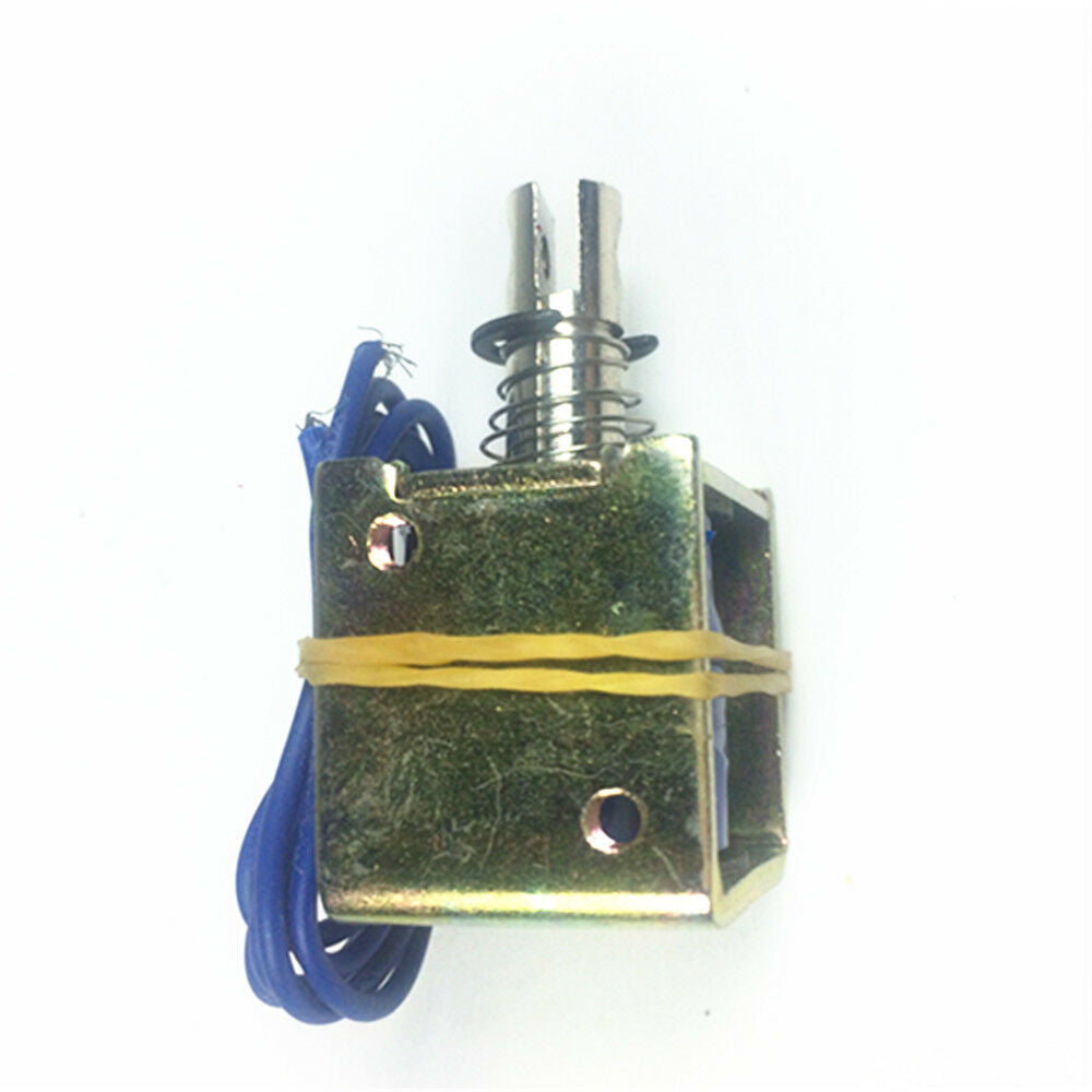 12V Pull Hold/Release 3-5mm Stroke 1Kg Force Electromagnet Solenoid Ac