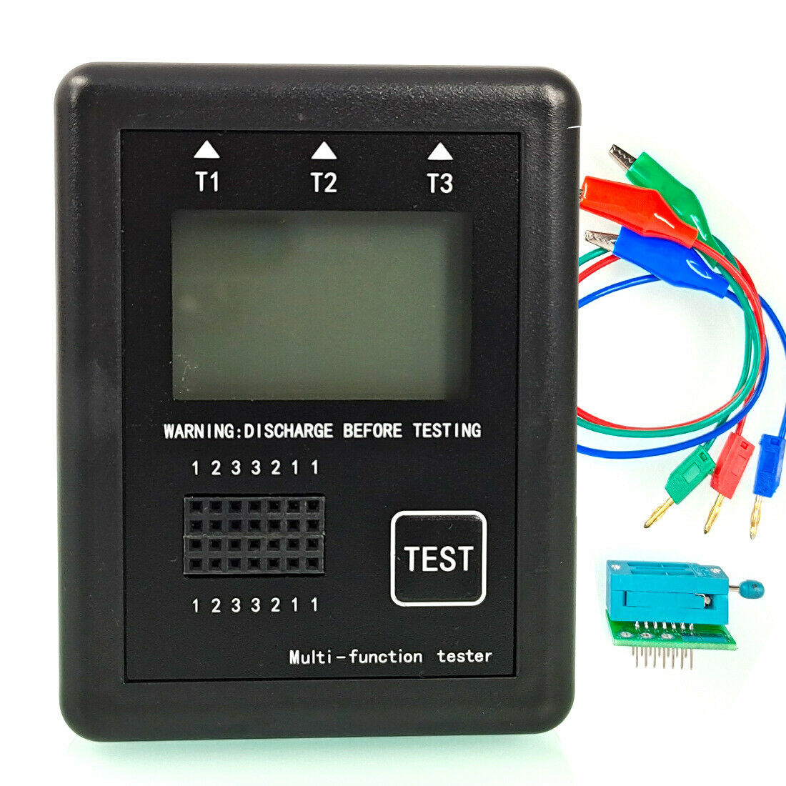 Esr Frequency Meter M8 Transistor Tester Diode Inductance Capacitor wi