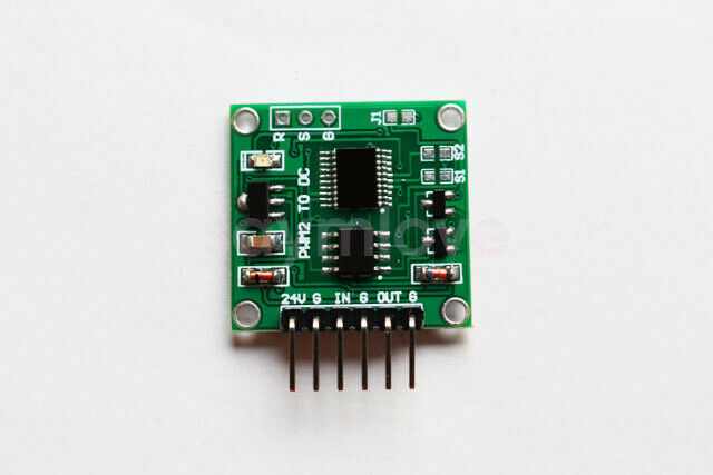 New PWM to Voltage PWM 0-100% to 0-5v 0-10v Linear Conversion Transmit