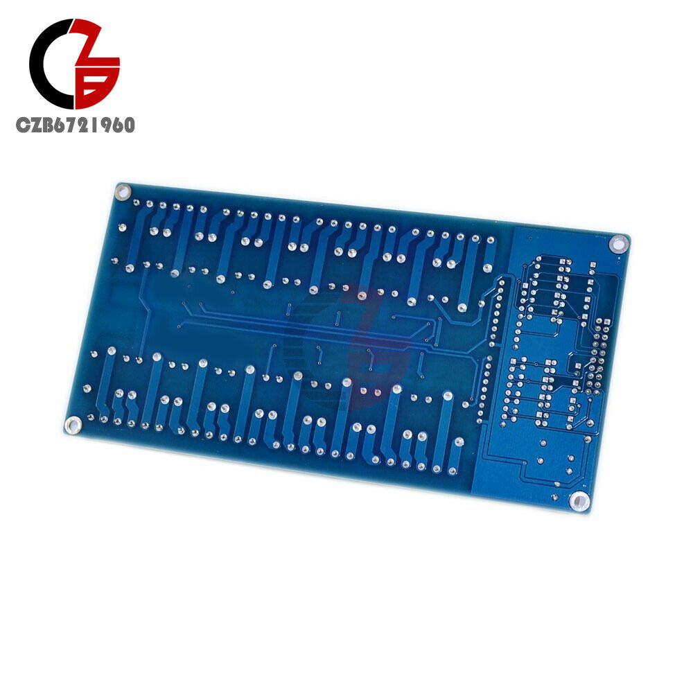 16 Channel 12V LM2576 Relay Shield Module with Optocoupler Power Suppl