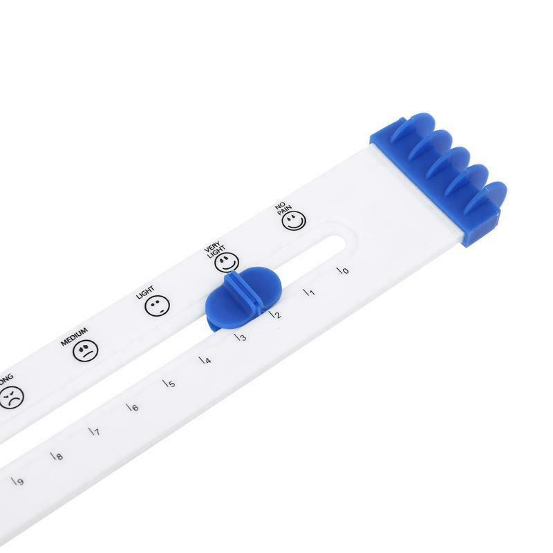 Pain Scale Ruler Pain Ache VAS Testing Record Scale Ruler Muscle Measu