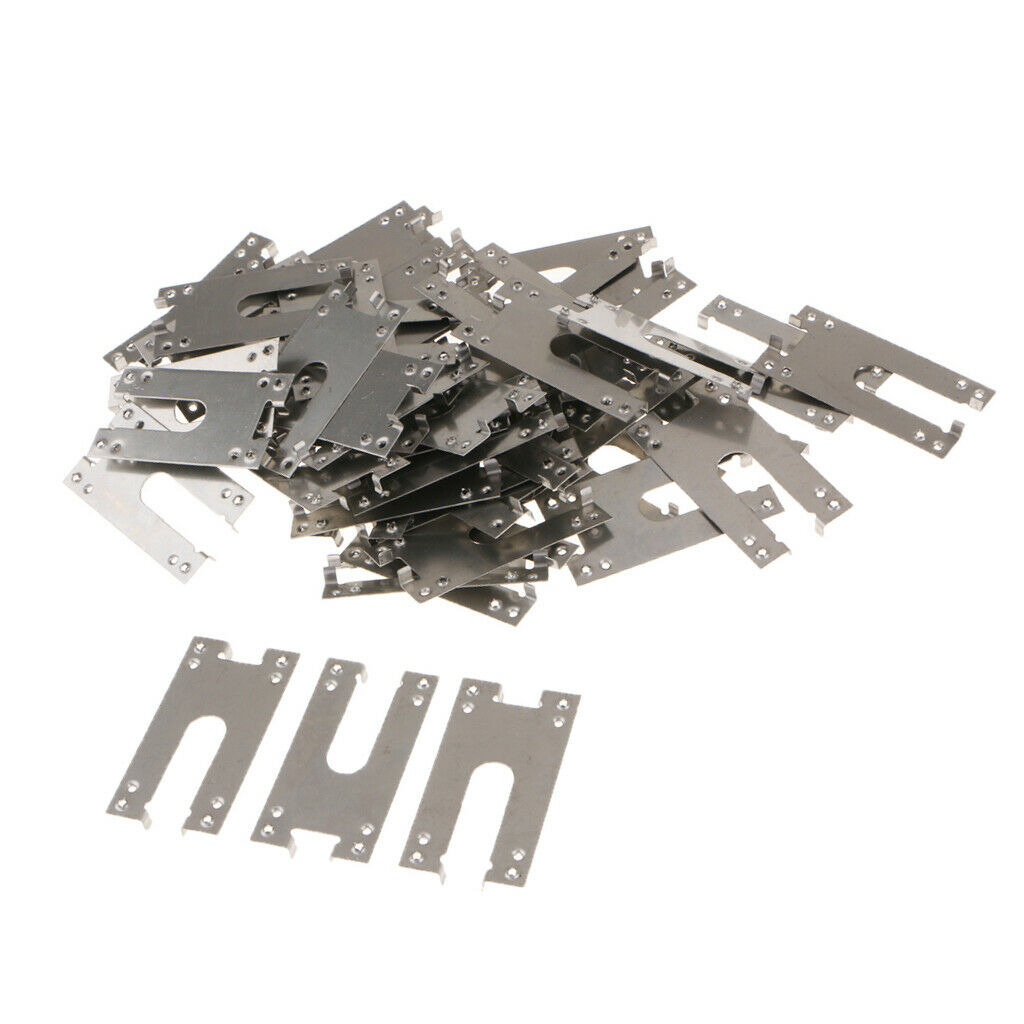 100 Pieces Grounding Washer Solar PV Grounding Conductive Sheet Spacer
