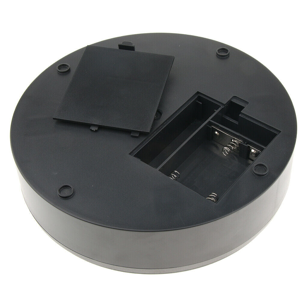 USB Battery Powered Rotating Jewellery Watch Display Stand Turntable P