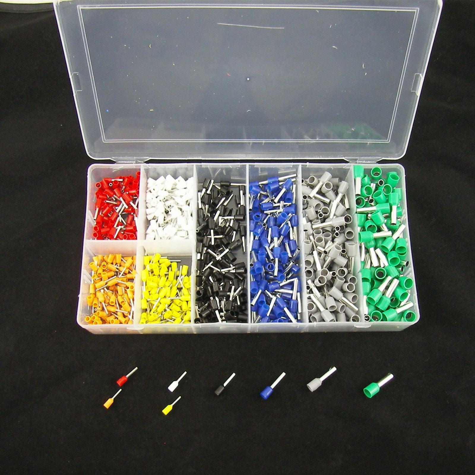 800pcs Assorted Crimp Terminal Insulated Electrical Wire Connector Set