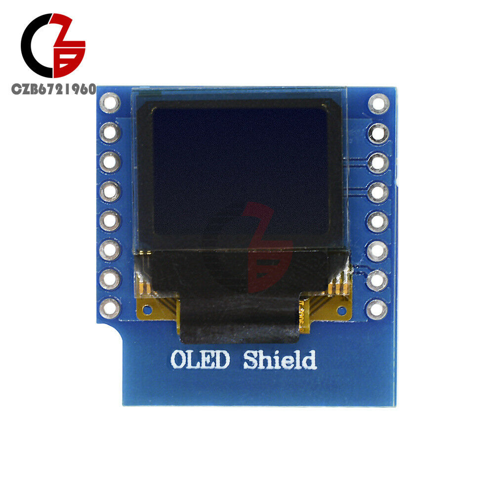 Wemos D1 Mini OLED Display SSD1306 64x48 0.66" Shield f/ ESP8266 Ardui