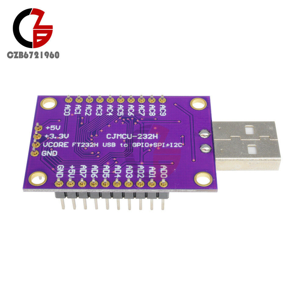 FT232H High-Speed Multifunction USB to JTAG UART/ FIFO SPI/ I2C CJMCU
