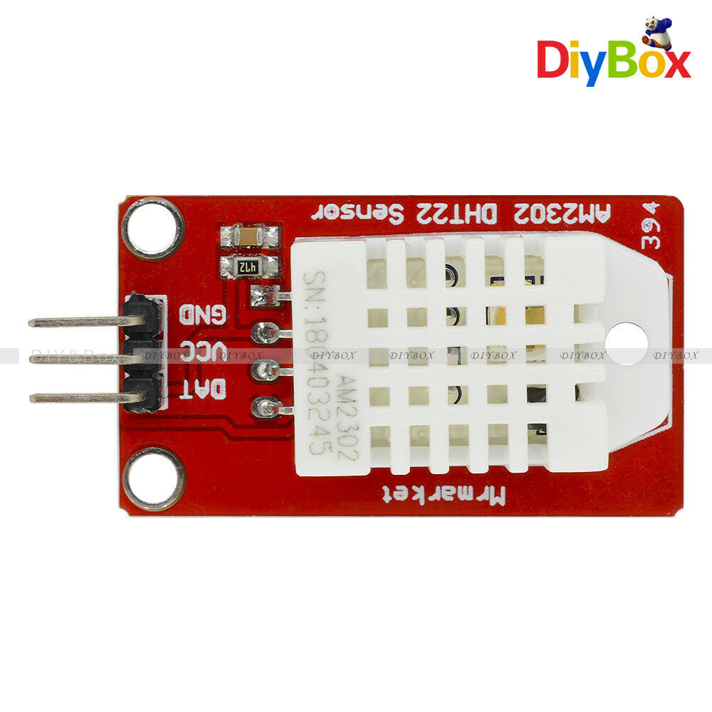 DHT22 Red AM2302 Digital Temperature & Humidity Sensor Module for Ardu