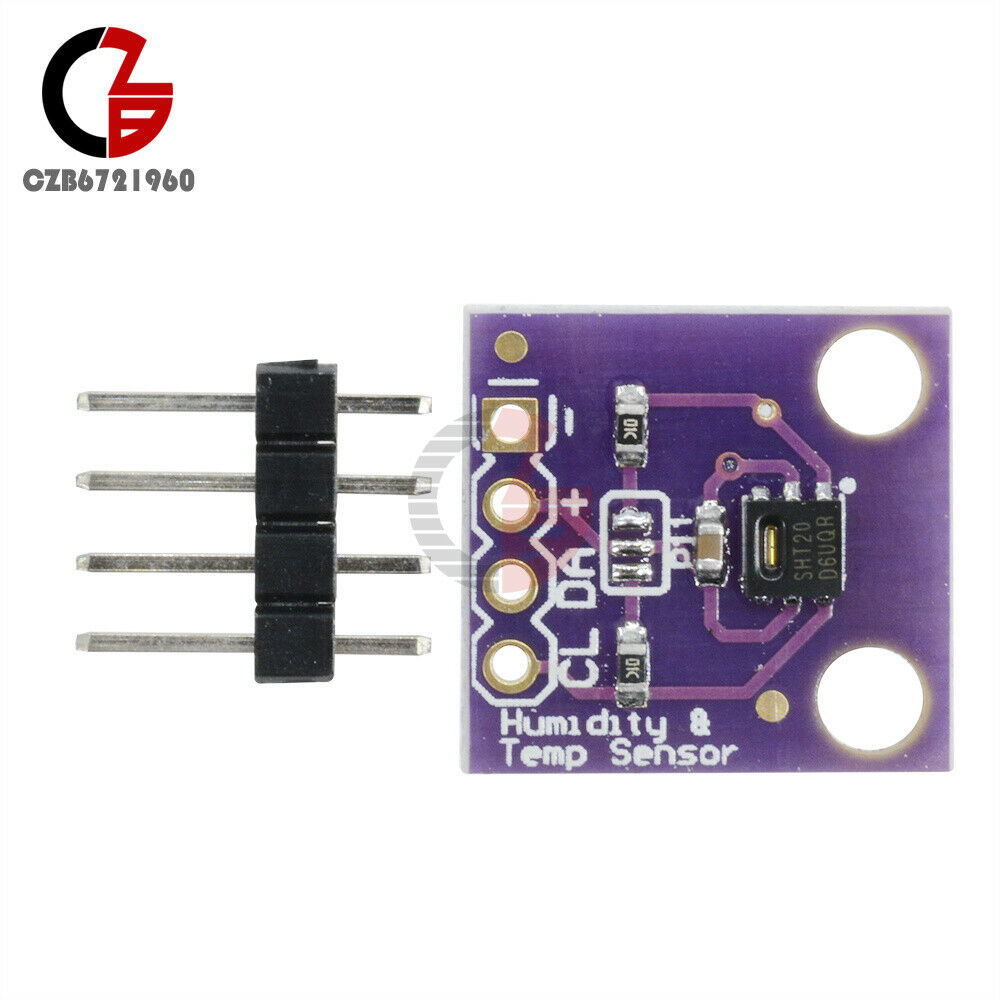 SHT20 Digital Temperature Humidity Sensor I2C Breakout Board Module Fo