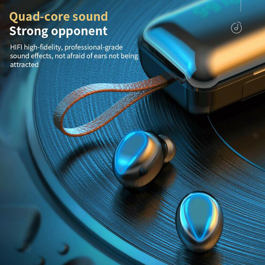 Mini Invisible Wireless Earbud Bluetooth 5.0 Touch Function Headset fo
